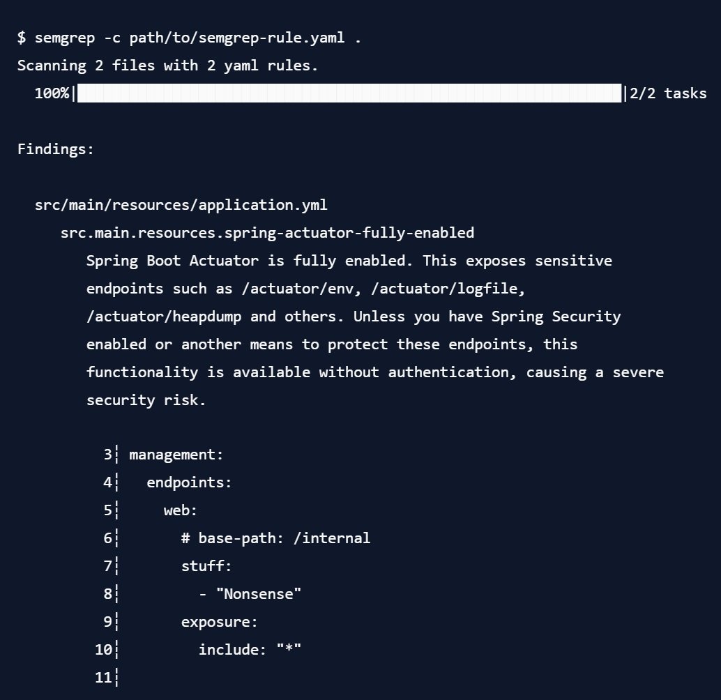 Finding Actuators Using Static Code Analysis With Semgrep Spring Actuator Security Part 2 1397